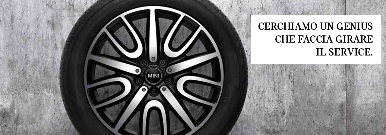 Product Genius Service MINi - Lavorare nella Rete MINI